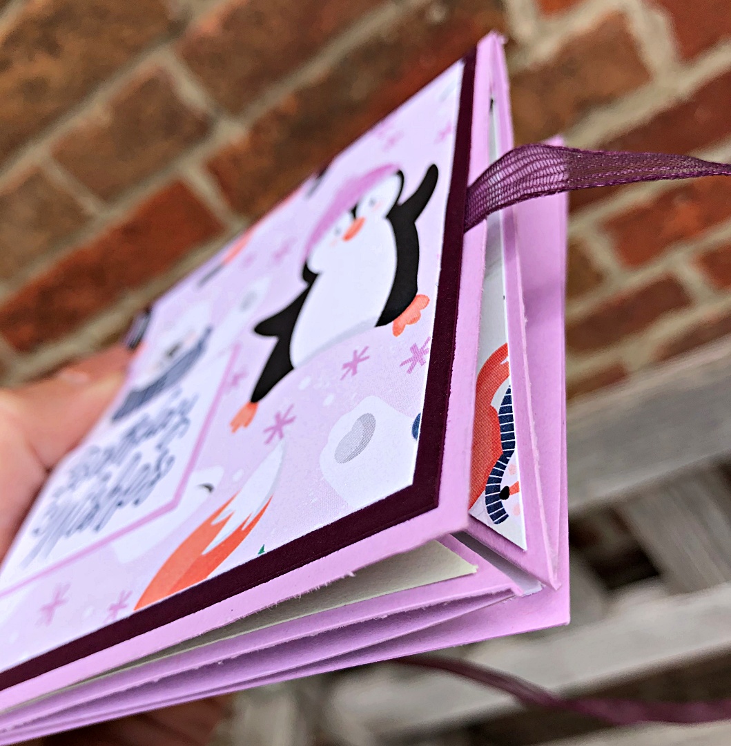 Tutorial on how to make a Christmas fun fold card - Inky Nook